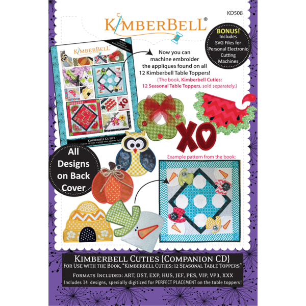 Kimberbell Designs, Machine Embroidery - Ready Set Sew